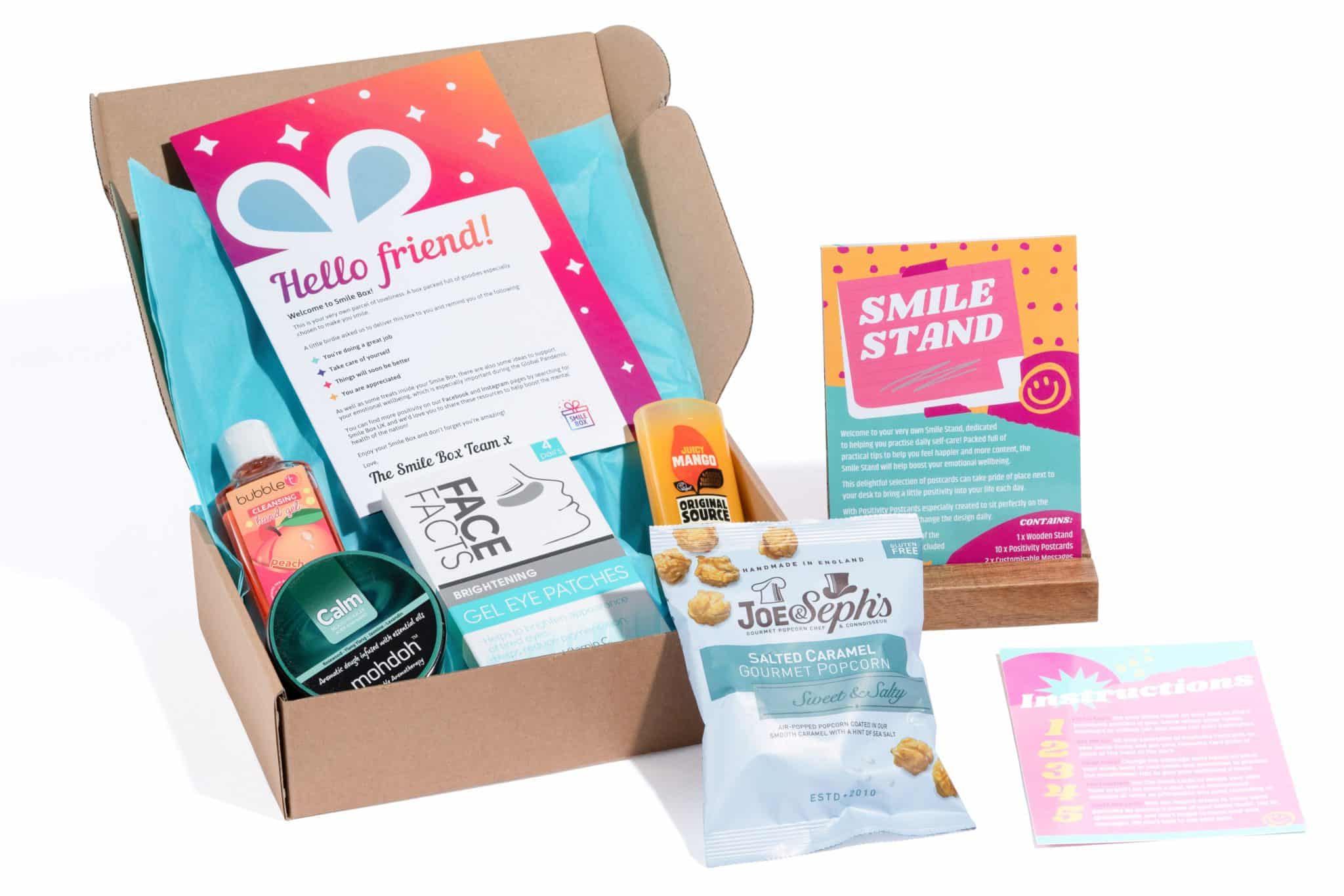 Hello and Welcome to Smile Box - Corporate Wellbeing Gift Boxes to keep ...
