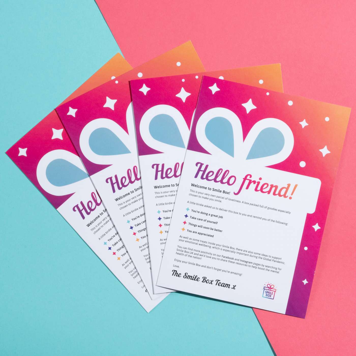 Hello and Welcome to Smile Box - Corporate Wellbeing Gift Boxes to keep ...